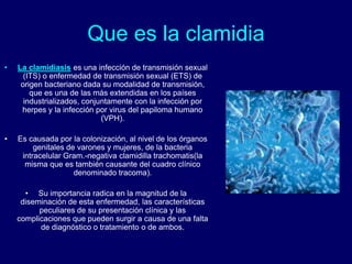 Clamidia | PPTX