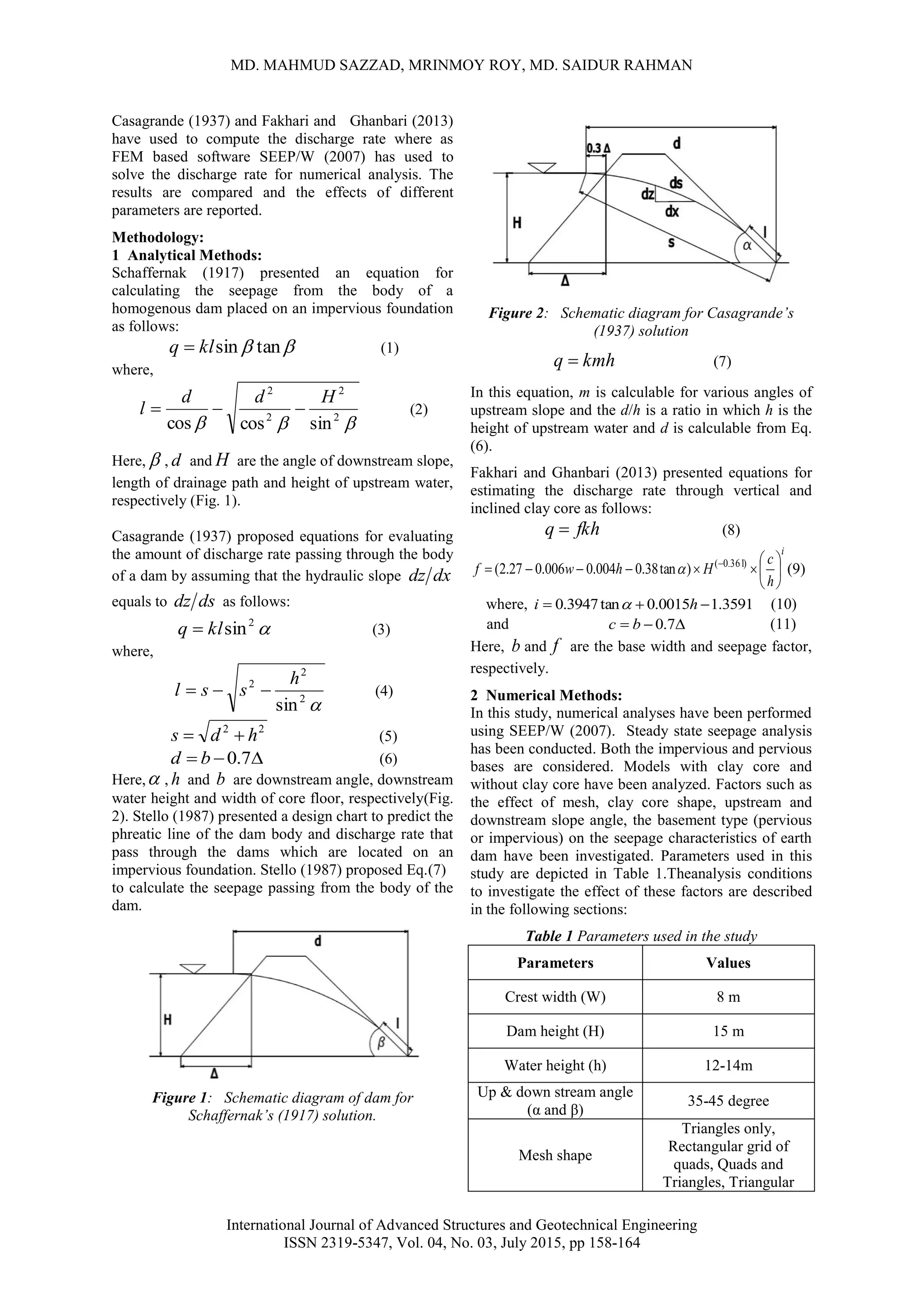 FEM based Seepage Analysis of Earth Dam | PDF