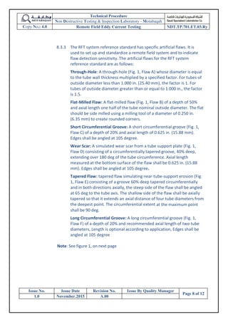 292751693 eddy-current-rft-procedure | PDF