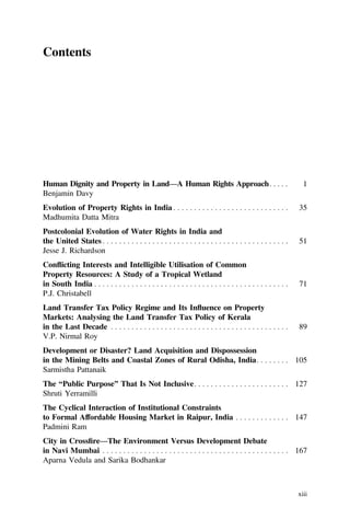 Land Policies In India Promises Practices And Challenges Sony ...