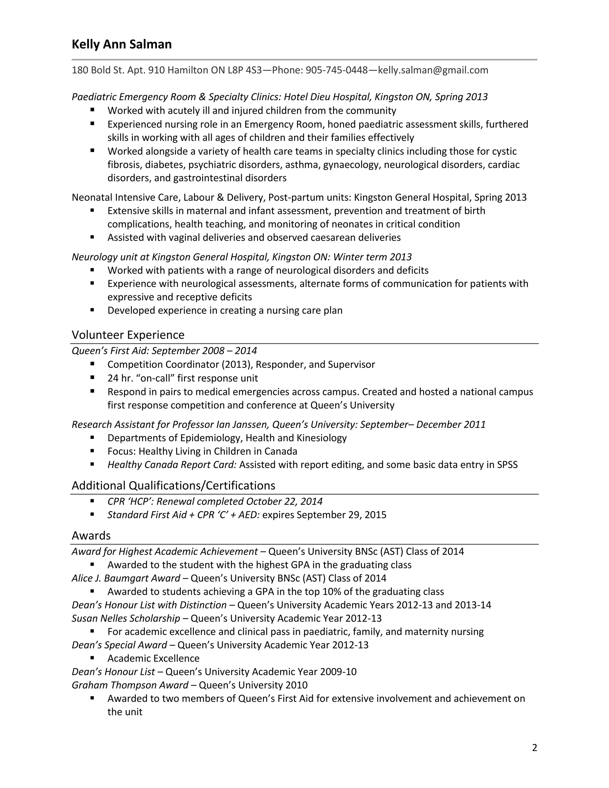 Resume_Salman_2015 | PDF