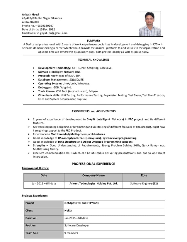 Ankush_Goyal_Resume_2years_Exp | DOCX