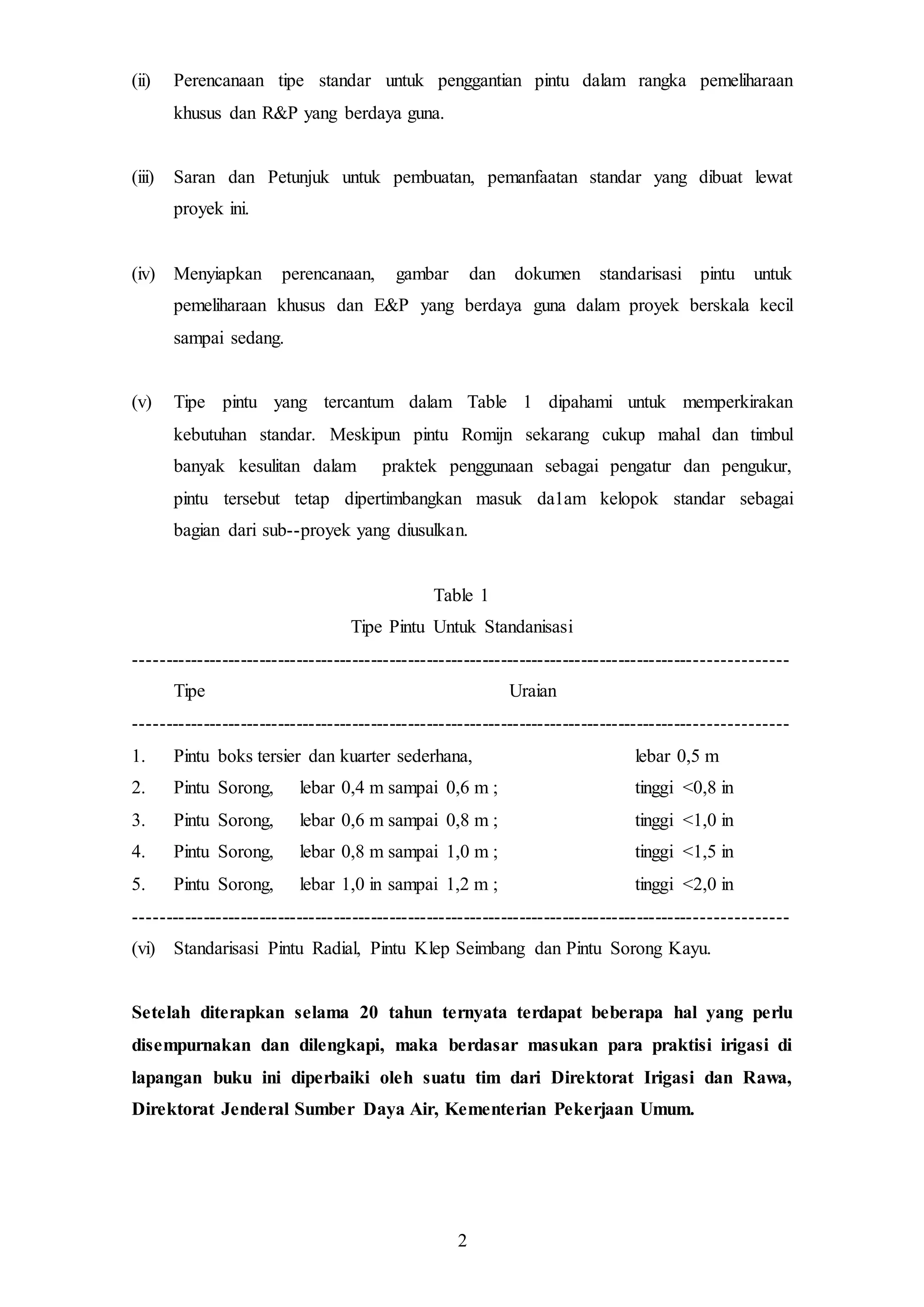293133408 standar-pintu-pengatur-air-irigasi-rev-3-maret-2011 | DOCX