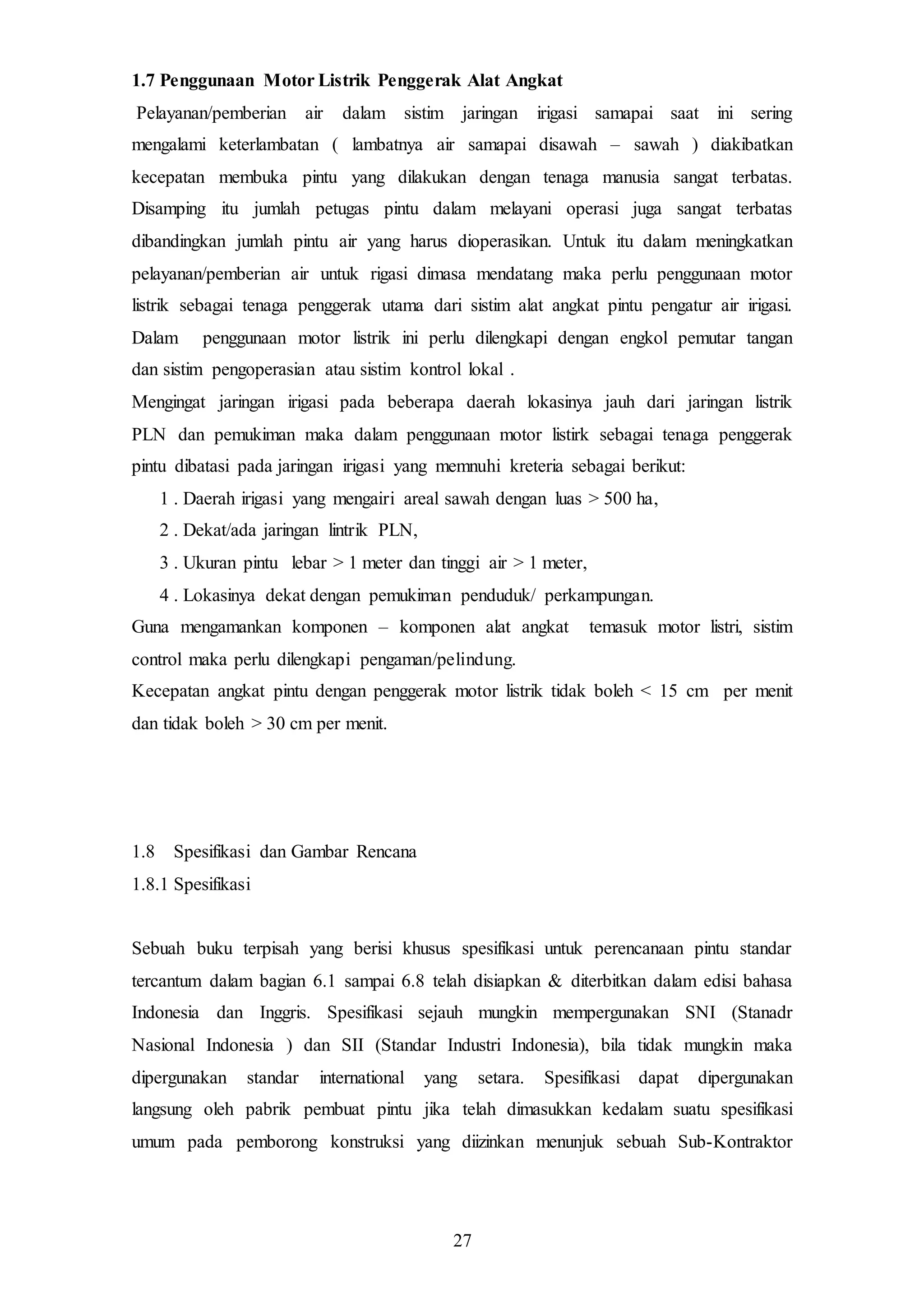 293133408 standar-pintu-pengatur-air-irigasi-rev-3-maret-2011 | DOCX