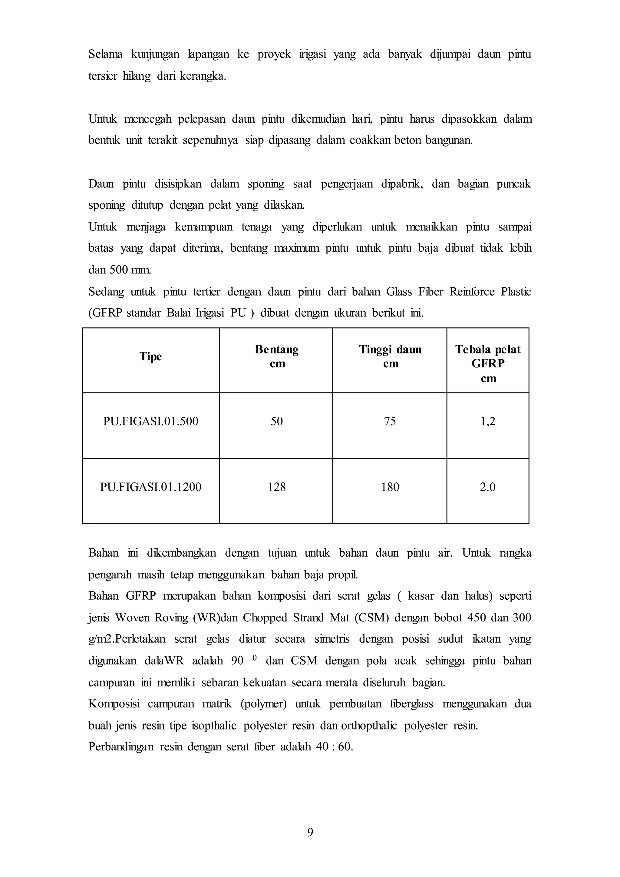 293133408 standar-pintu-pengatur-air-irigasi-rev-3-maret-2011 | DOCX