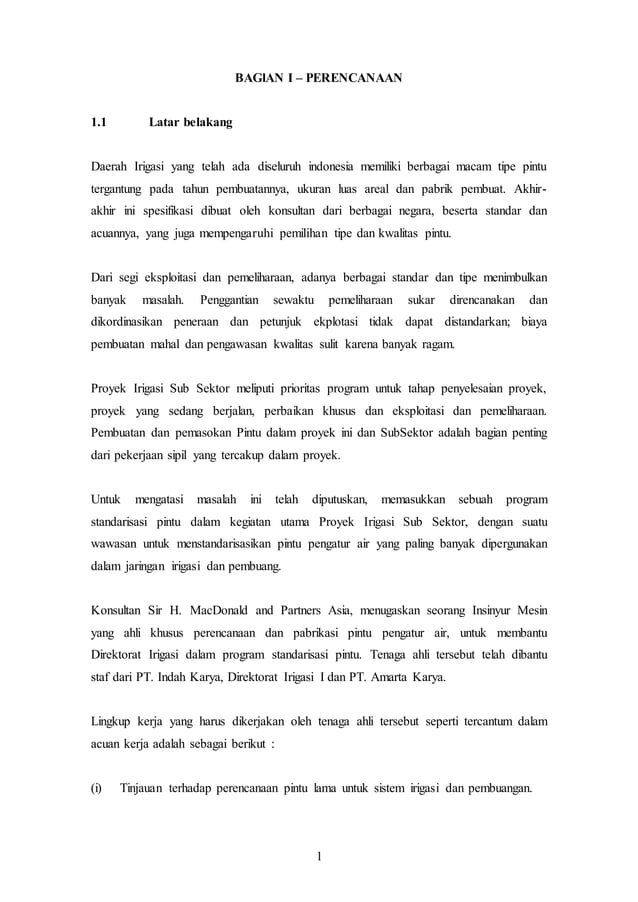 293133408 standar-pintu-pengatur-air-irigasi-rev-3-maret-2011 | DOCX