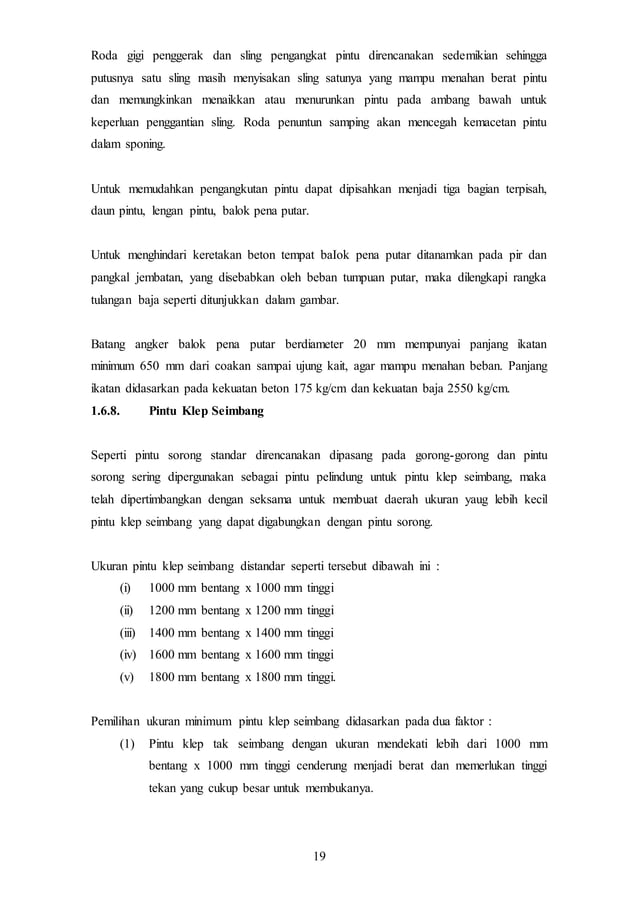 293133408 standar-pintu-pengatur-air-irigasi-rev-3-maret-2011 | DOCX