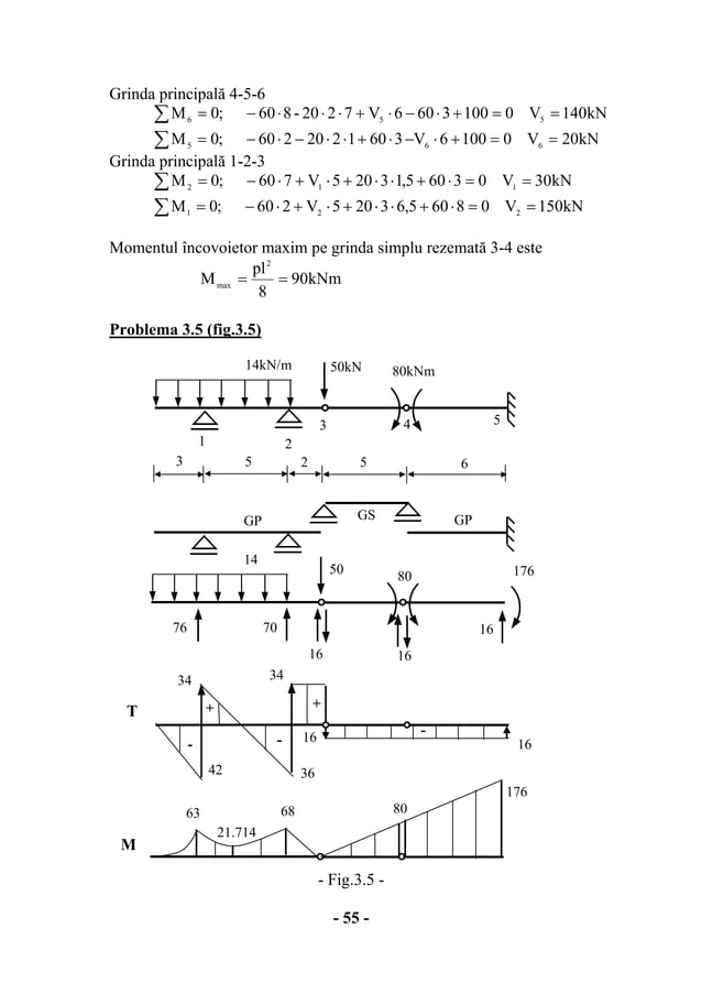 29315314 structuri-static-determinate-aplicatii | PDF