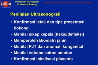 persalian pervaginam presentasi letak bokong | PPT