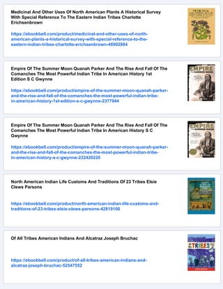 American Indian Tribes Of The Southwest 1st Edition Michael G Johnson | PDF