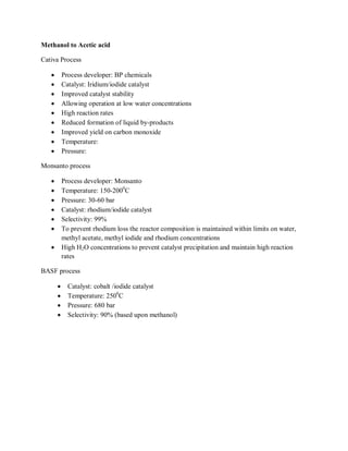 293922418 acetic-acid-plant-design | PDF