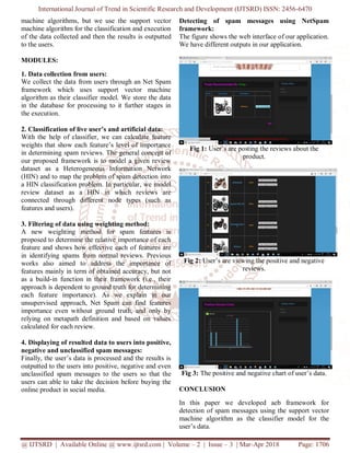 Netspam: An Efficient Approach to Prevent Spam Messages using Support ...