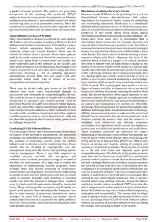 SCADA Systems Vulnerabilities and Blockchain Technology | PDF