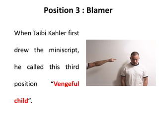 Position 3 blamer (mini script) transactional analysis - Manu Melwin ...