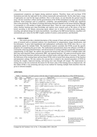 Generalization of linear and non-linear support vector machine in multiple fields: a review | PDF