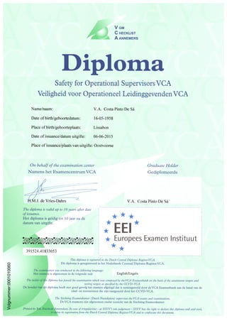 Supervisor VCA | PDF