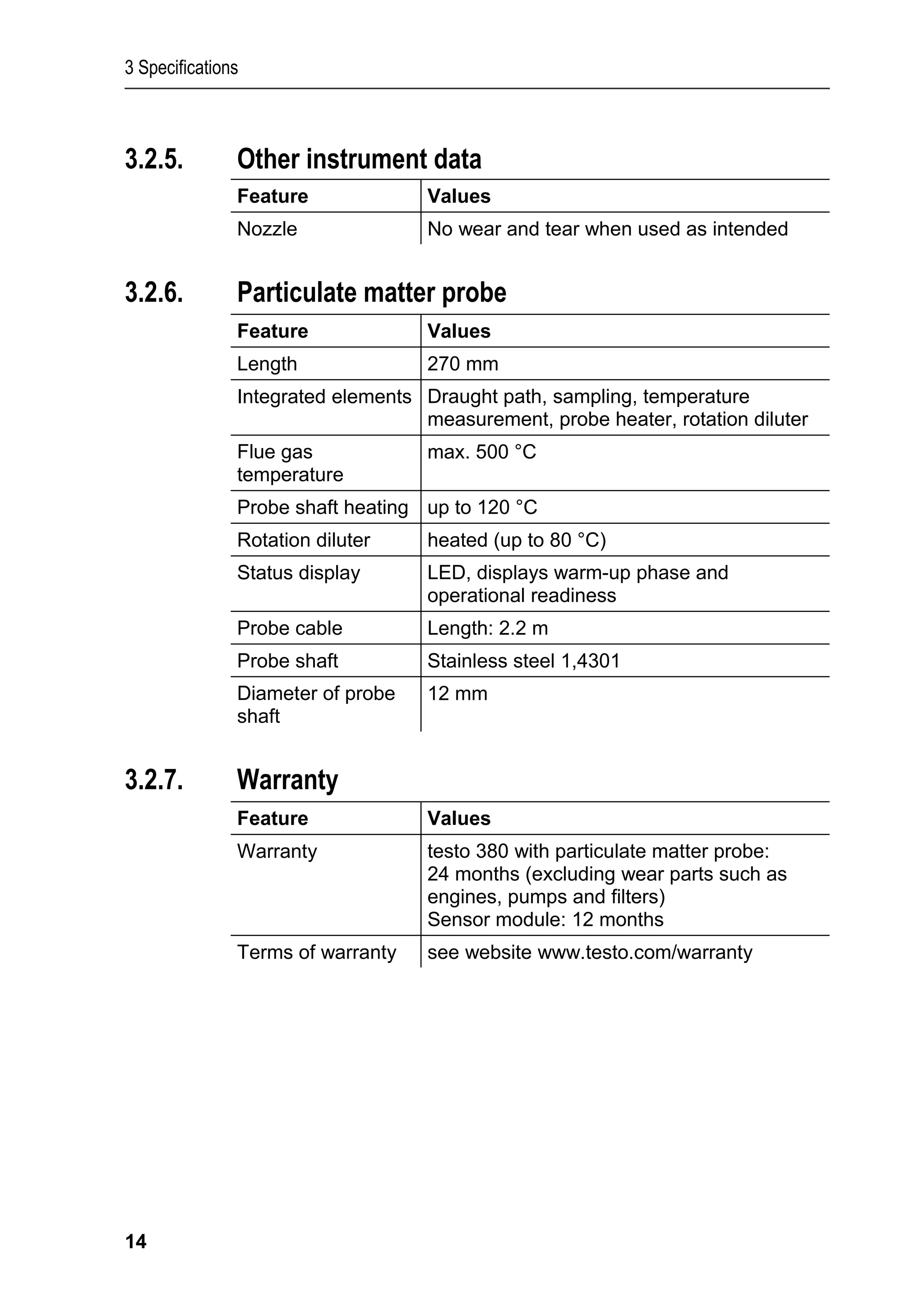 Hướng dẫn sử dụng Testo 380 | PDF