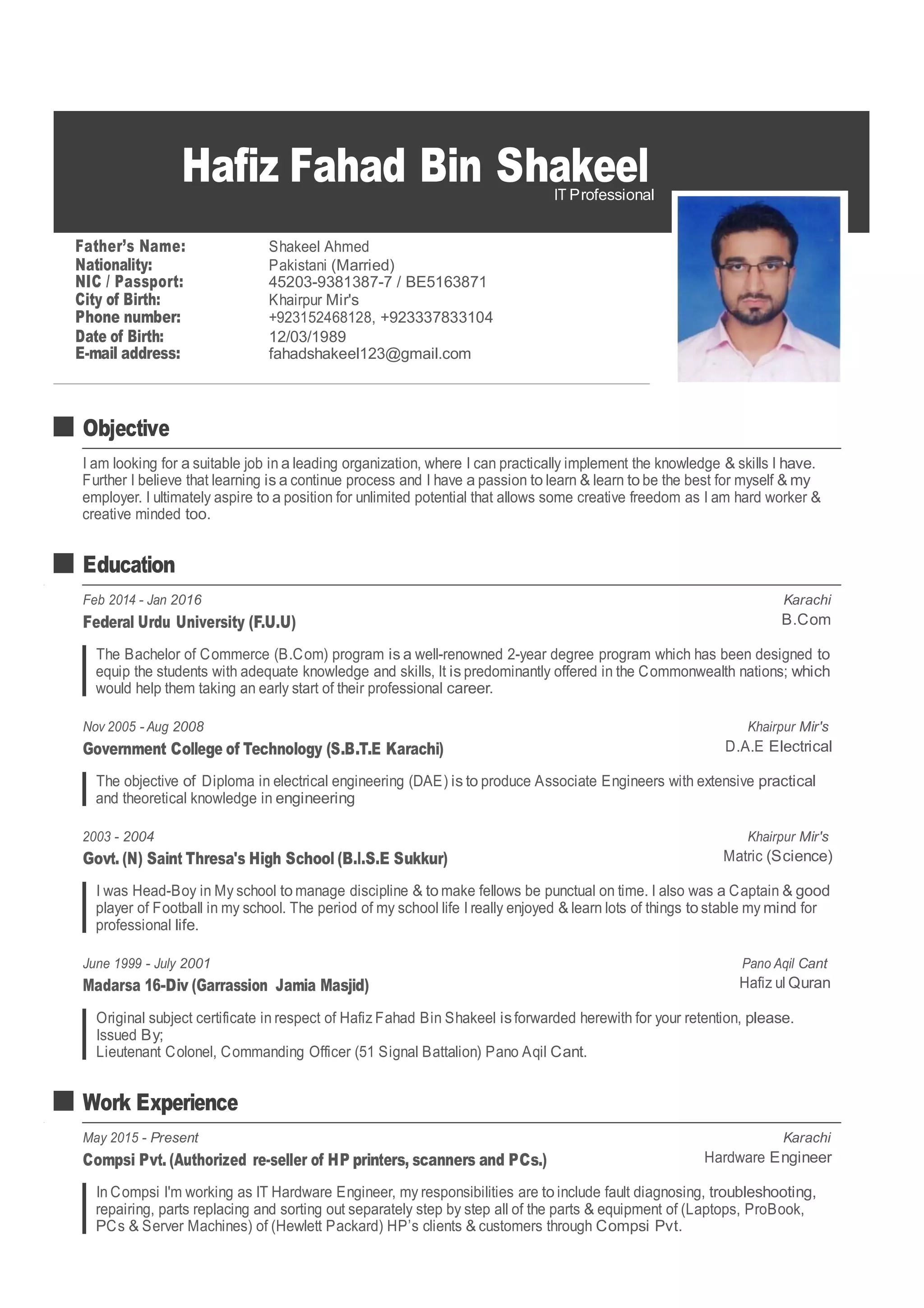 2016 CV-Updated | PDF