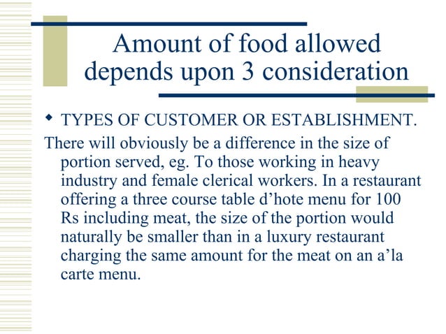 portion-control | PPT
