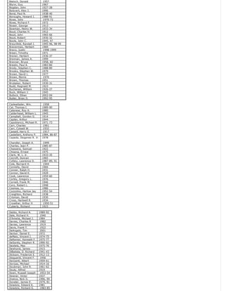 All-Time Penn Wrestling Letterwinners - PennAthletics | PDF