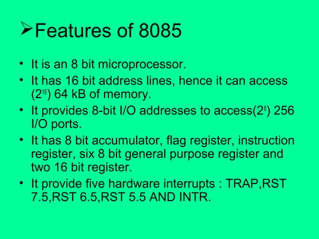 8085-microprocessor | PPT