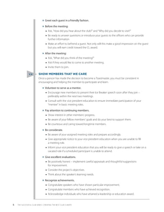 Creating The Best Club Climate (PDF) | PDF