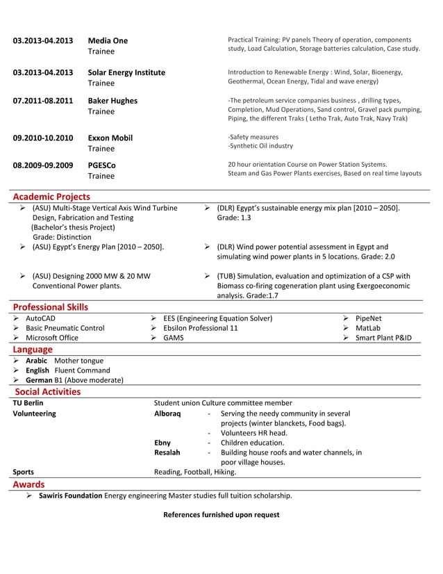 Marwan Assar CV | PDF