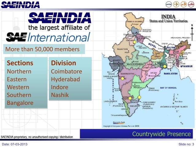 SAEINDIA Southern Section Presentation-New | PPT