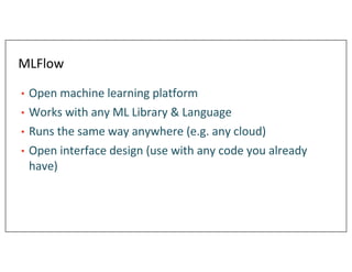 Productionzing ML Model Using MLflow Model Serving | PPT