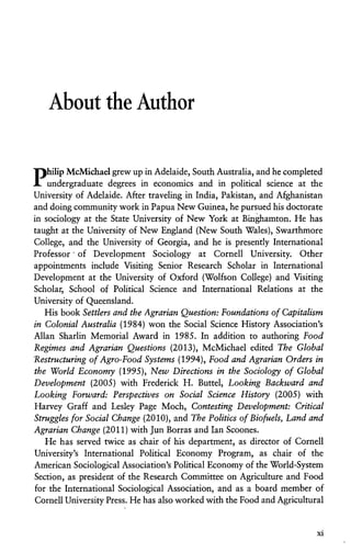 Development And Social Change A Global Perspective 6th Philip Mcmichael ...