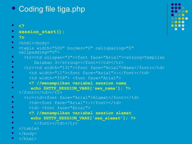 29510 pertemuan18(form method-get-post-dan-session(1)) | PPT