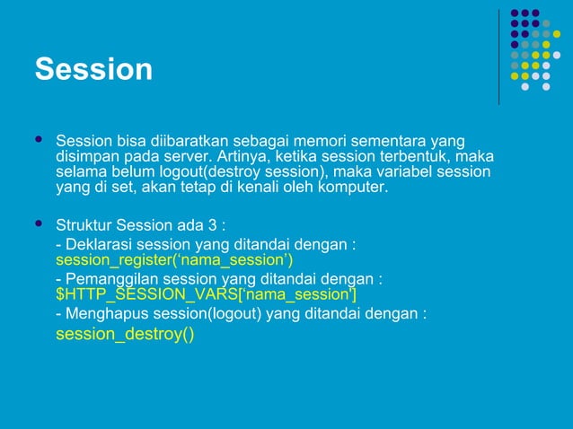 29510 pertemuan18(form method-get-post-dan-session(1)) | PPT