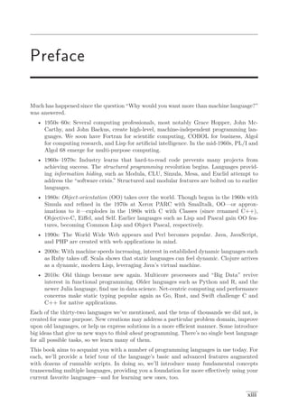 Programming Language Explorations Alexander Schneider Eileen Choe | PDF