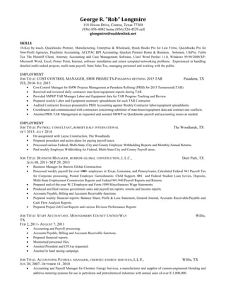 Rob Longmire Resume 2015 | PDF