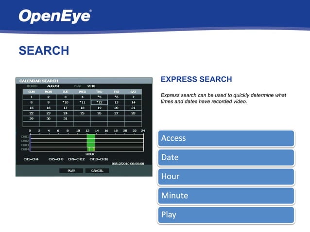 OpenEye Embedded Training | PPT | Cameras and Camcorders | Consumer Electronics