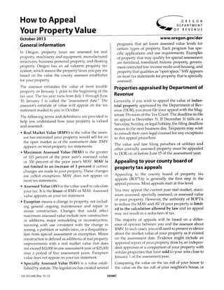 Property Tax Assessment | PDF