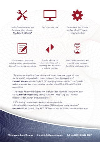 ProSET Brochure | PDF