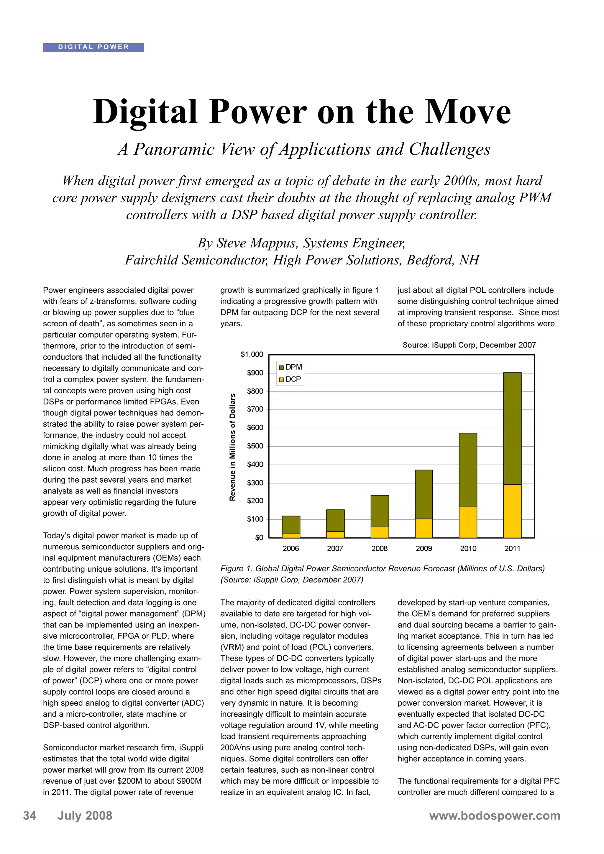 BP_07-08_Fairchild_Digital Power On The Move | PDF