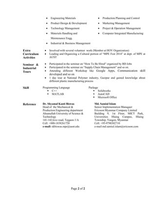 Resume For Job | PDF