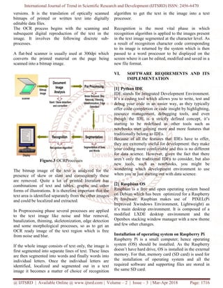 Smart Assistant for Blind Humans using Rashberry PI | PDF