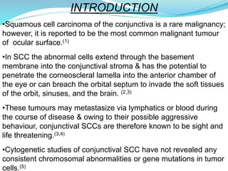 Intraorbital Extention Of Moderately Differentiated Squamous Cell ...