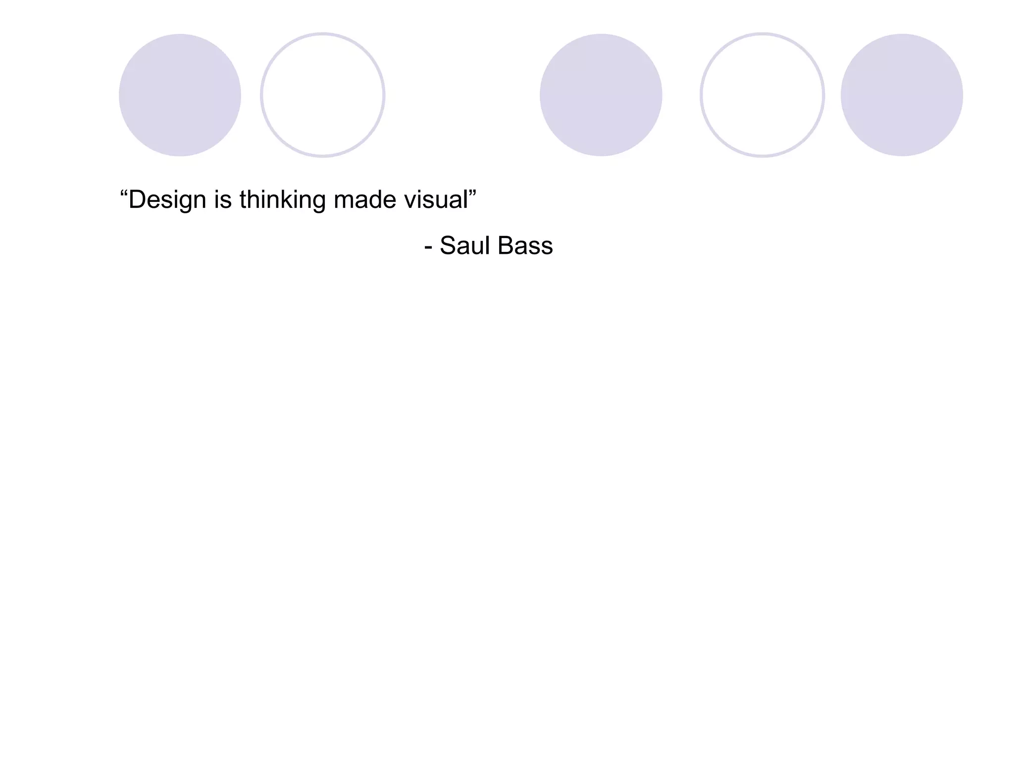 Design is Thinking Made Visual | PPT