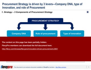 TOP FLEVY AUTHOR [?] Innovation-driven Procurement | PPT
