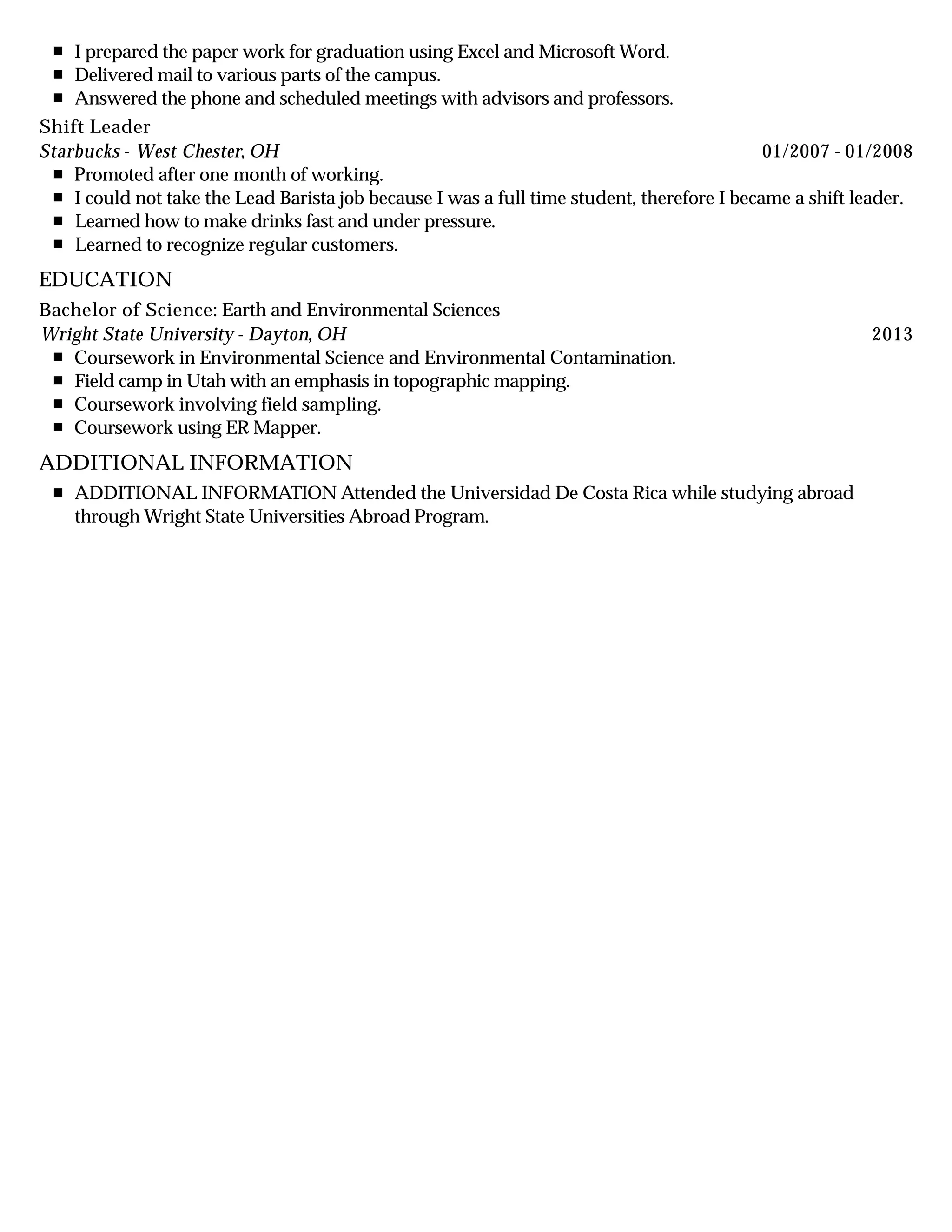 HResume | PDF