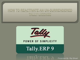 Reactivation | PPSX | Technology & Computing