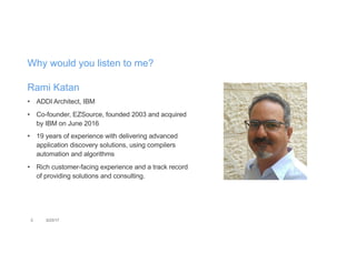 InterConnect 2017 : Cognitive DevOps: Get Rid of the Guesswork to ...