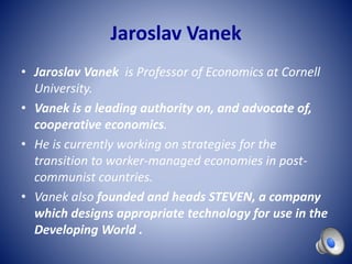 TUL 560-5-3 Cooperative Systems - Jaroslav Vanek Interview | PPT