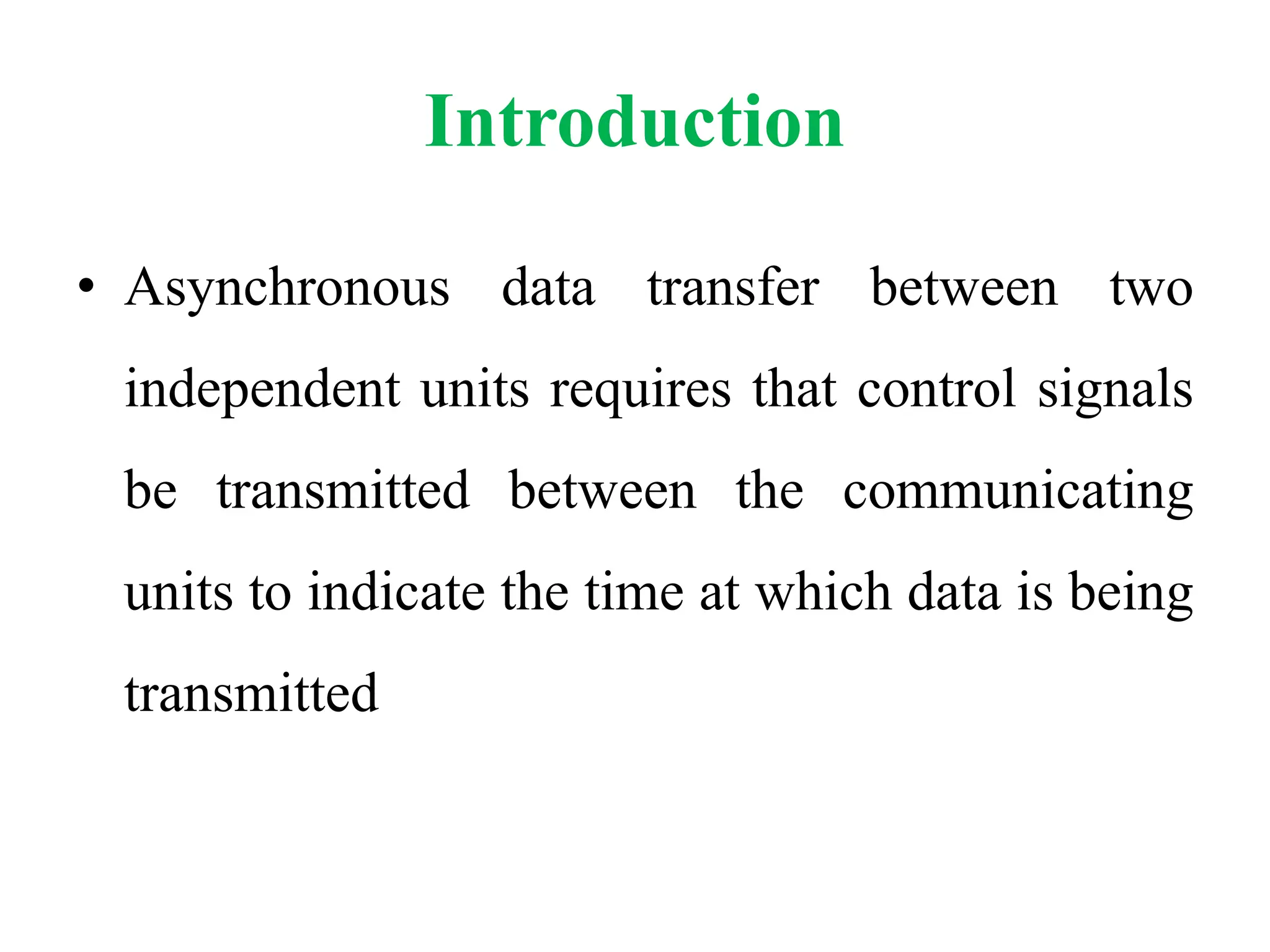 296617668 Asynchronous Data Transfer Ppt