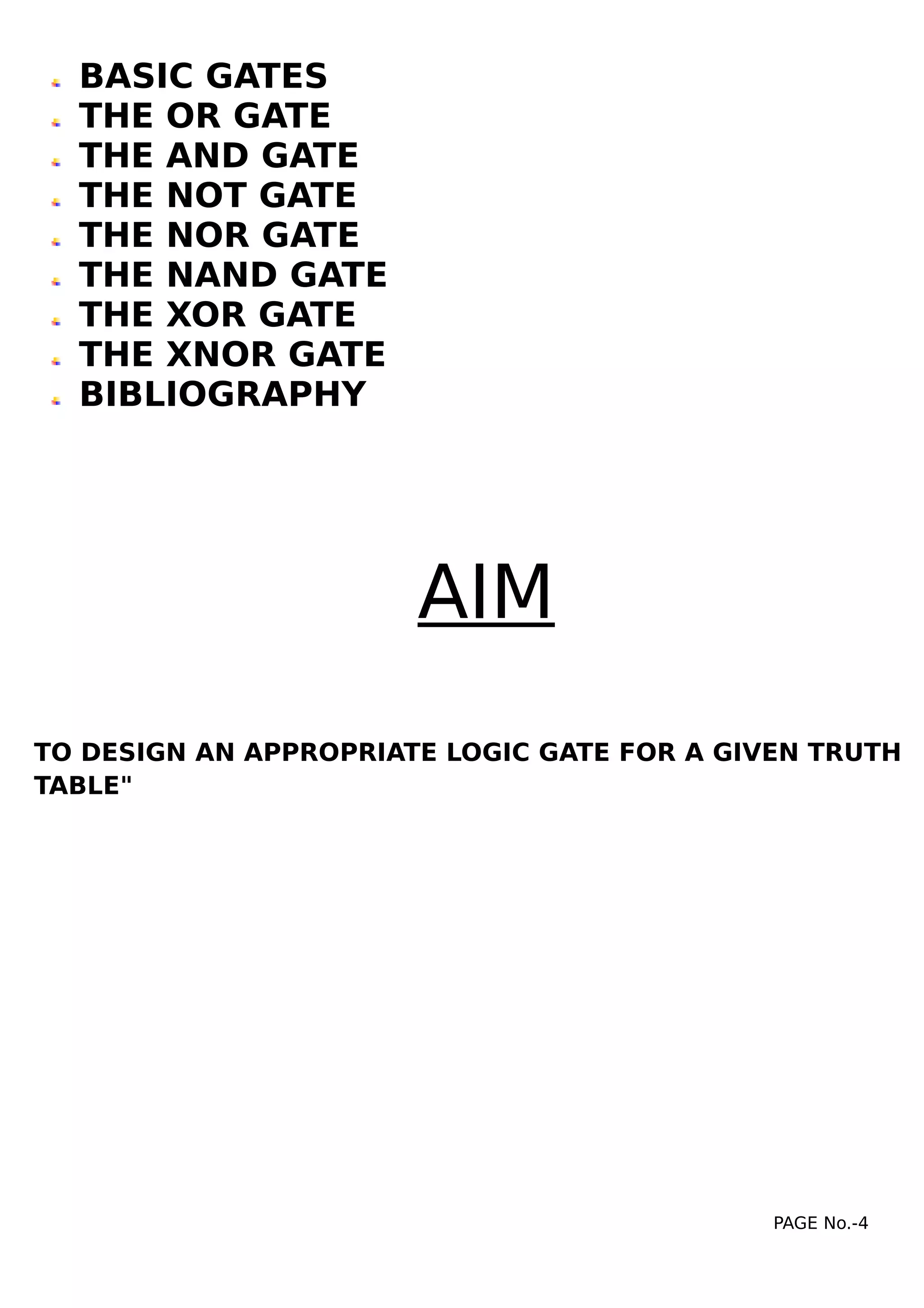 296779866 c-b-s-e-class-12-physics-project-on-logic-gates | PDF