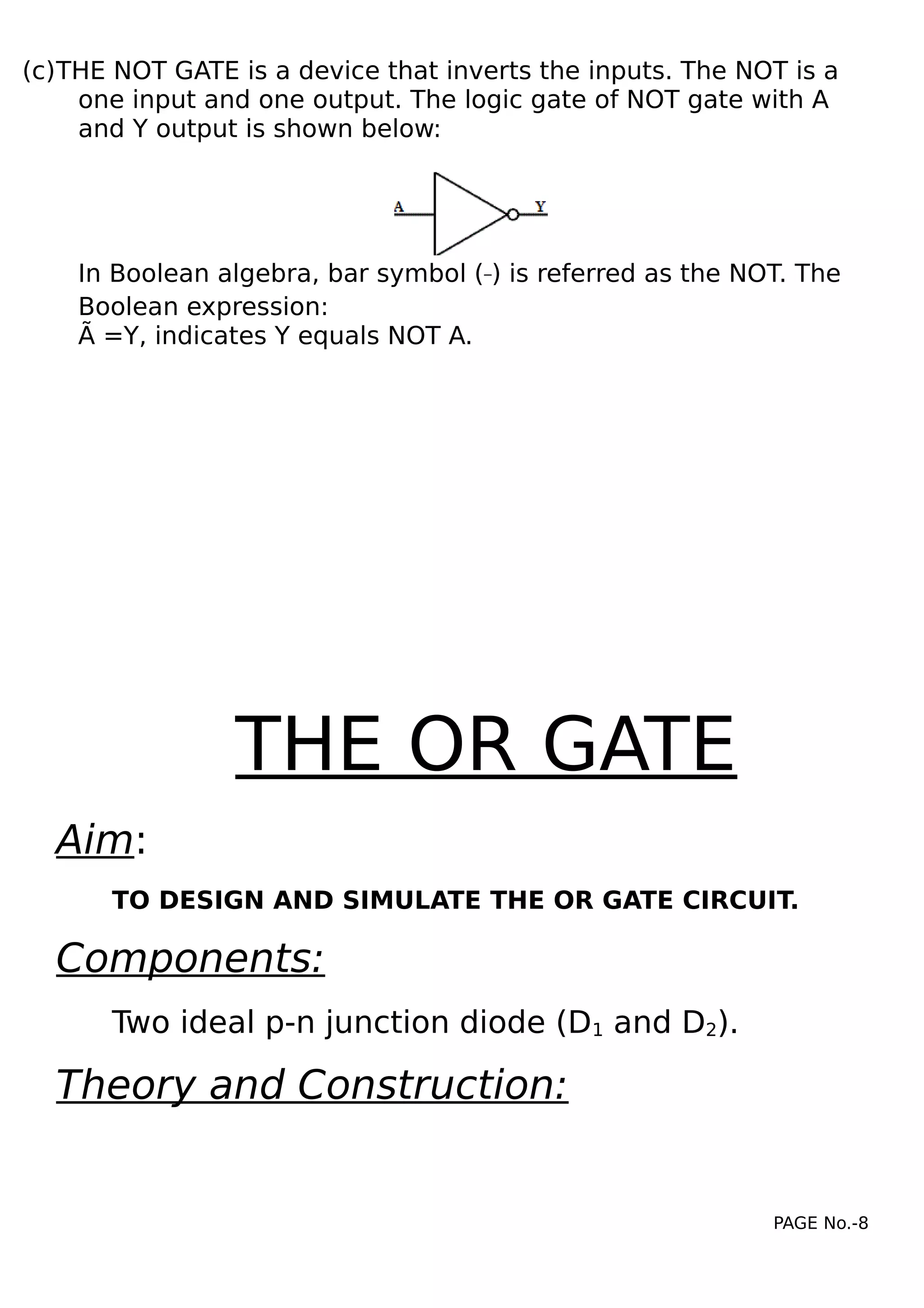 296779866 c-b-s-e-class-12-physics-project-on-logic-gates | PDF